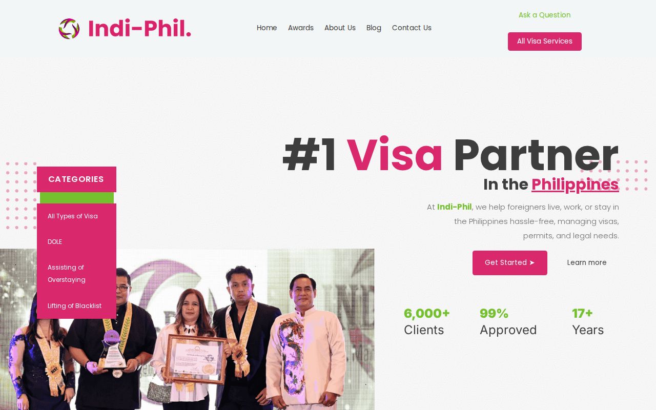 Indi-Phil - Visa Services & Immigration Consultancy.